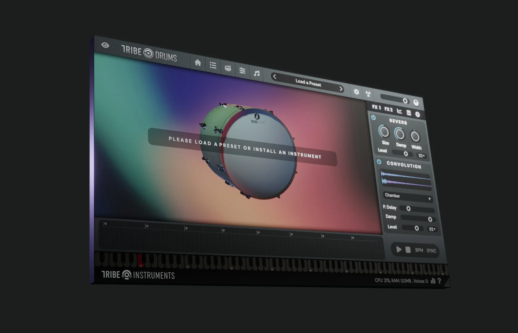 Tribe Drums Engine | Tribe Instruments