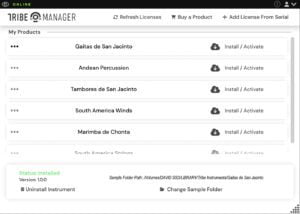 Tribe Manager App | Tribe Instruments