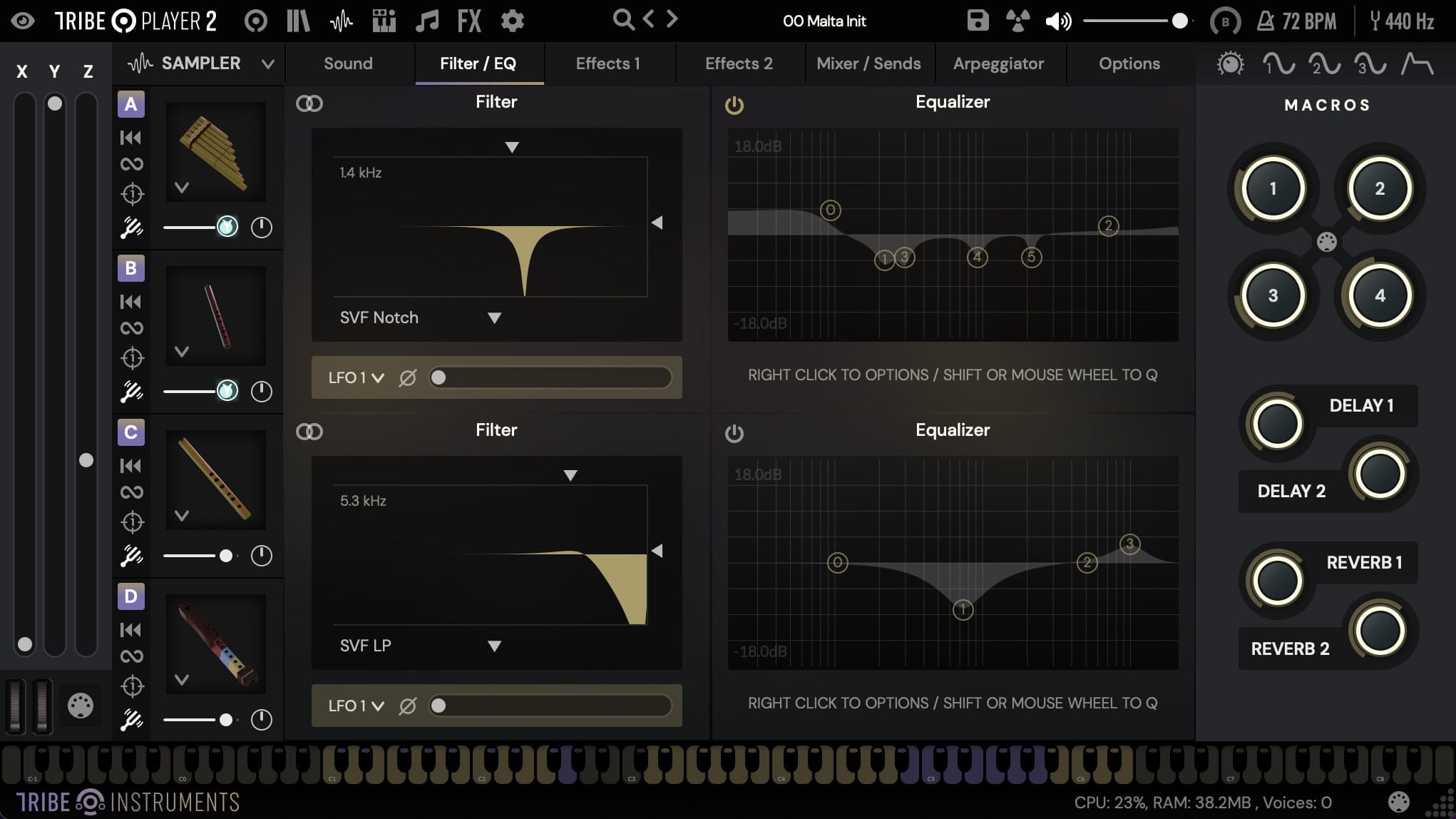 Tribe Player 2 : Advanced Sampler Engine | Tribe Instruments